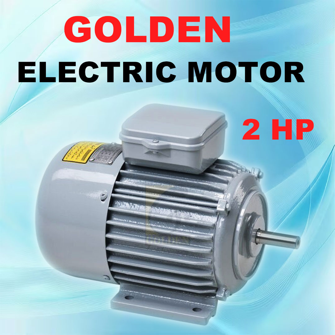 Golden Electric Motor 2HP – High-Performance Heavy Duty Motor – Golden ...