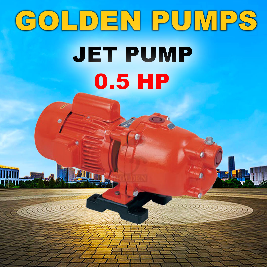 Golden Jet Pump 0.5 HP – High-Performance Water Pump – Golden Boring House